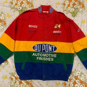 Dupont Jeff Gordon Rainbow Nascar Jacket - Etsy