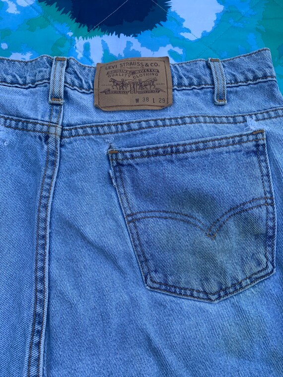 Levi Strauss Distressed White Tag Jeans - Gem