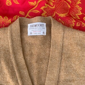 The Moors Shetland Wool Sweater Vest-grey or Tan - Etsy