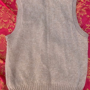 The Moors Shetland Wool Sweater Vest-grey or Tan - Etsy