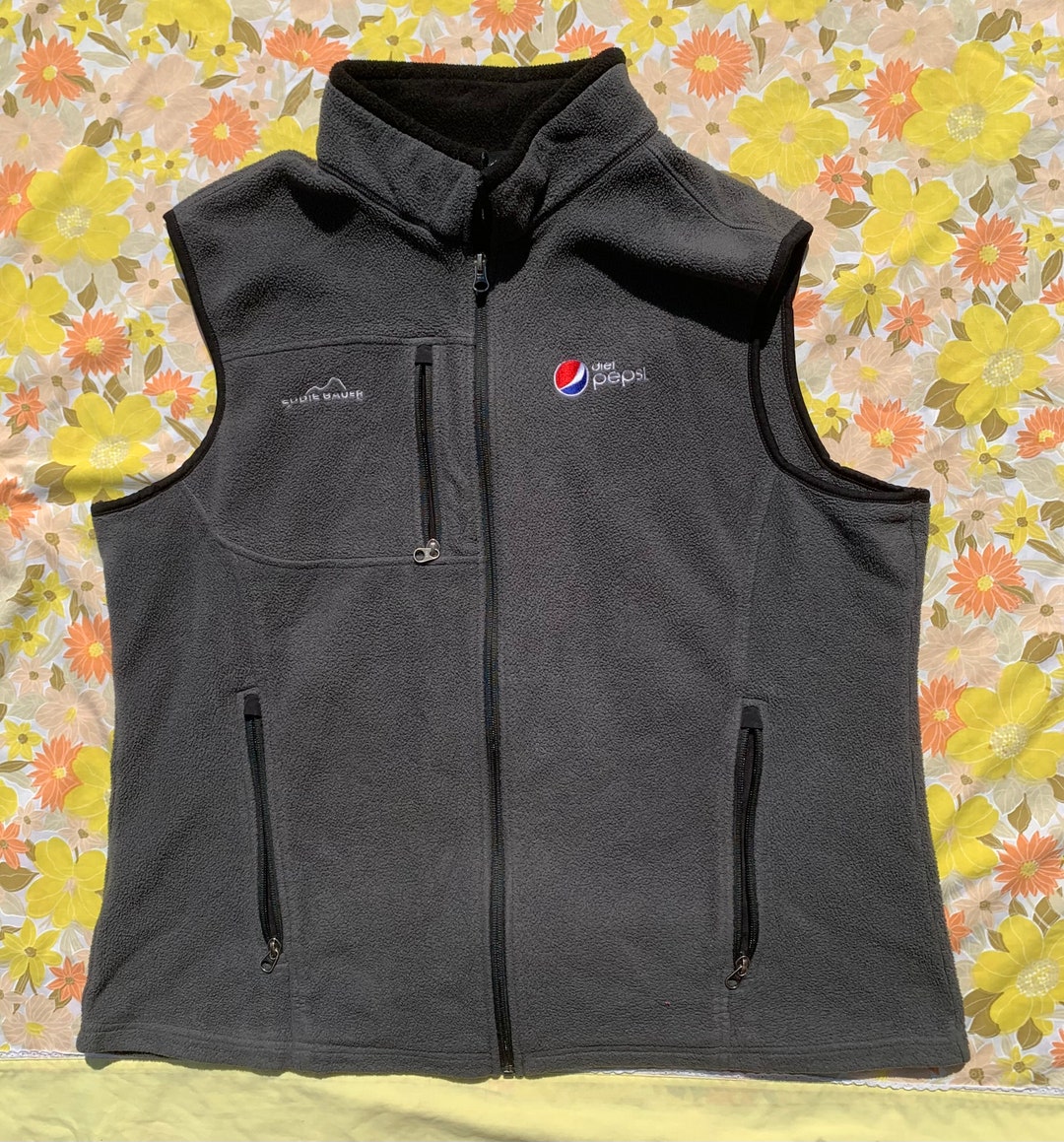 Eddie Bauer Diet Pepsi Grey Vest - Etsy