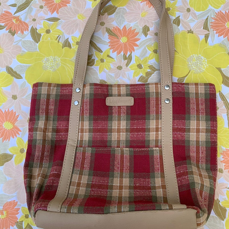 Plaid Handbags - Etsy