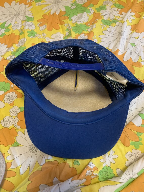 Hawaii Vintage Blue Trucker Hat with Gold Logo and Le… - Gem