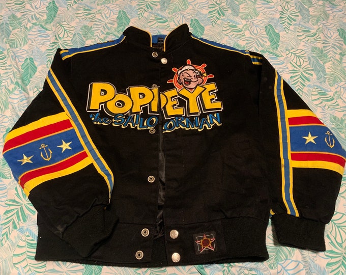Popeye the Sailorman JH Design Jacket-read Description for Size - Etsy