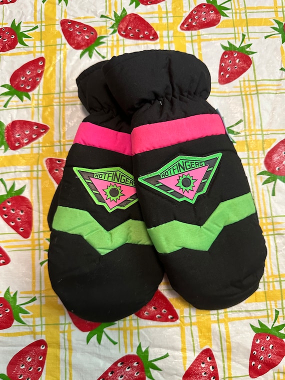 Vintage hot fingers gloves - Gem