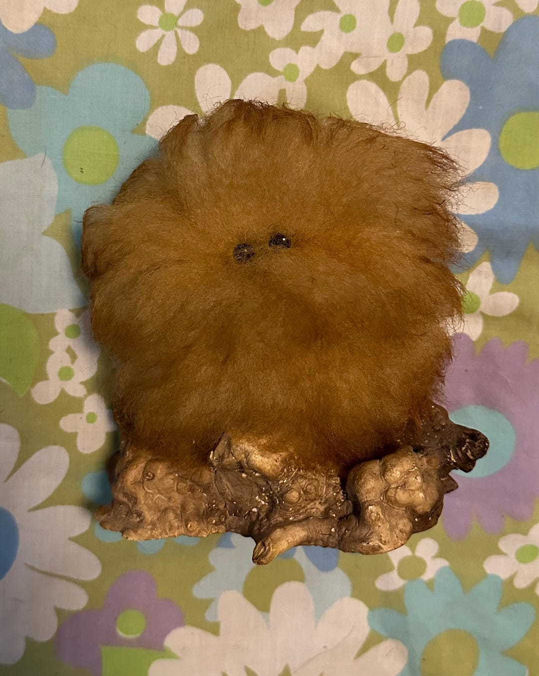 Vintage Fluffy Monster Decor - Etsy