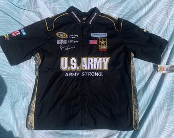 Nascar Racing U.S. Army Jacket - Etsy