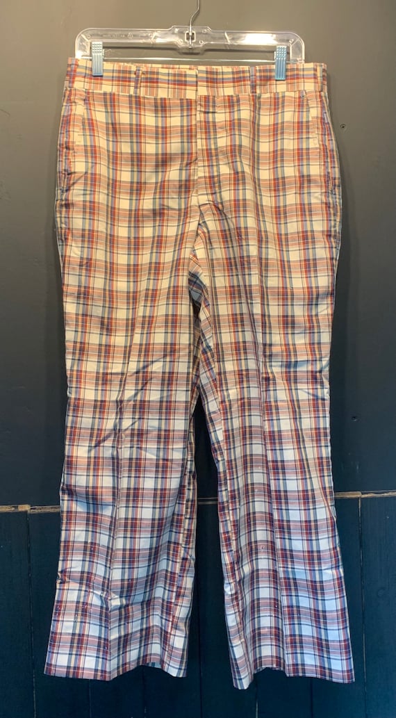 80s plaid pants - Gem