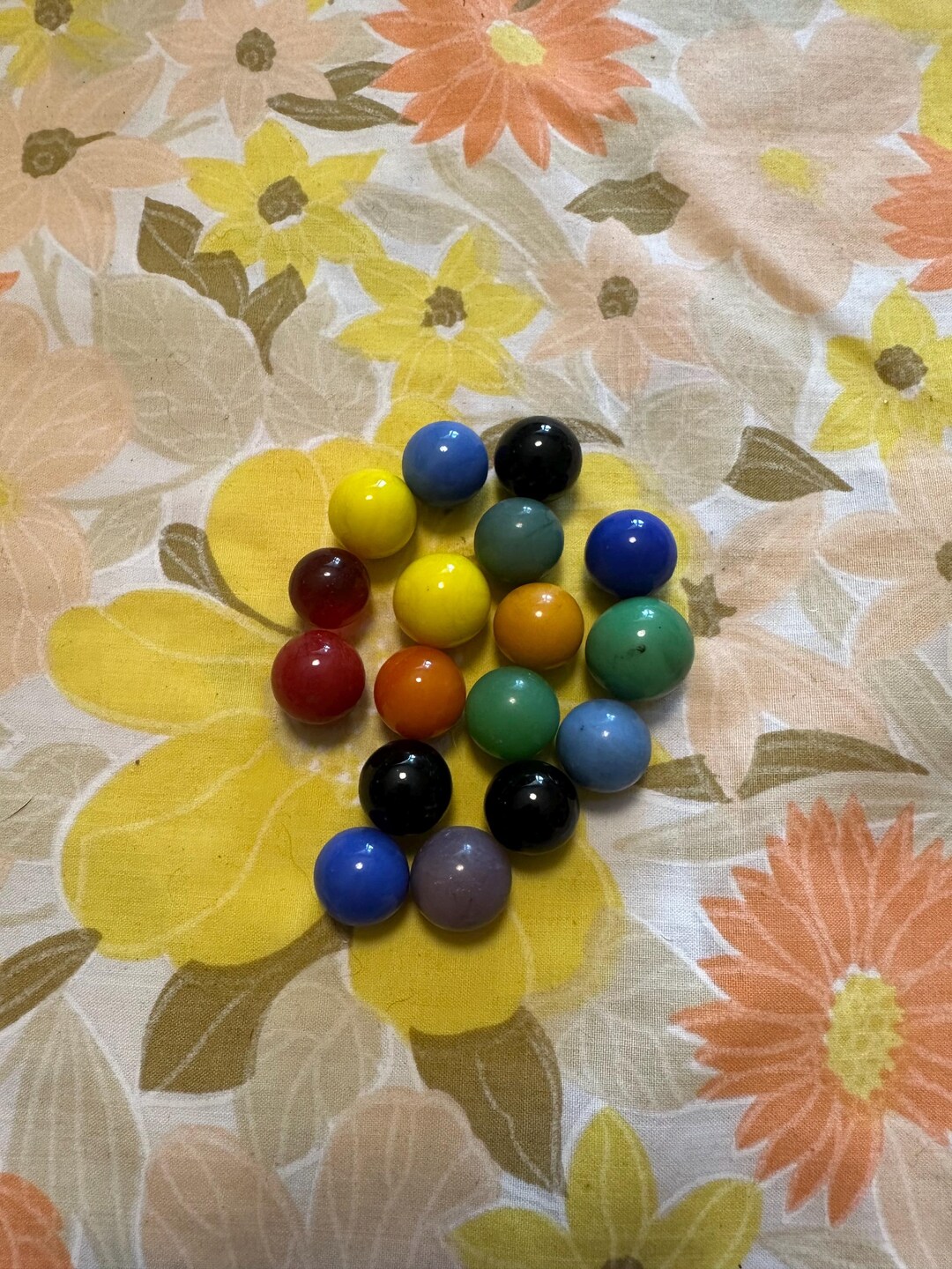 Vintage Small Solid Colored Marble Bundle - Etsy