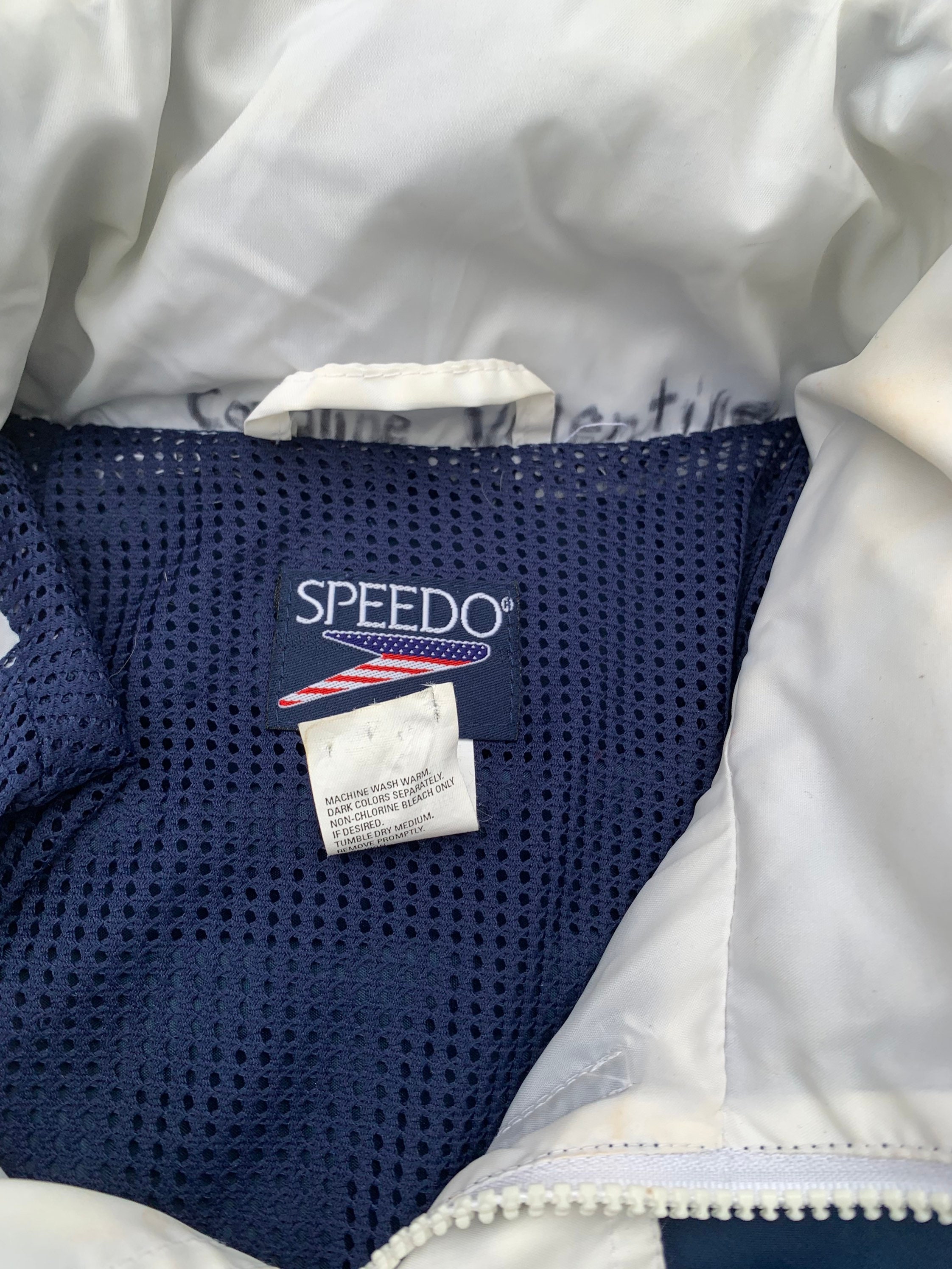Speedo America Windbreaker Jacket - Etsy