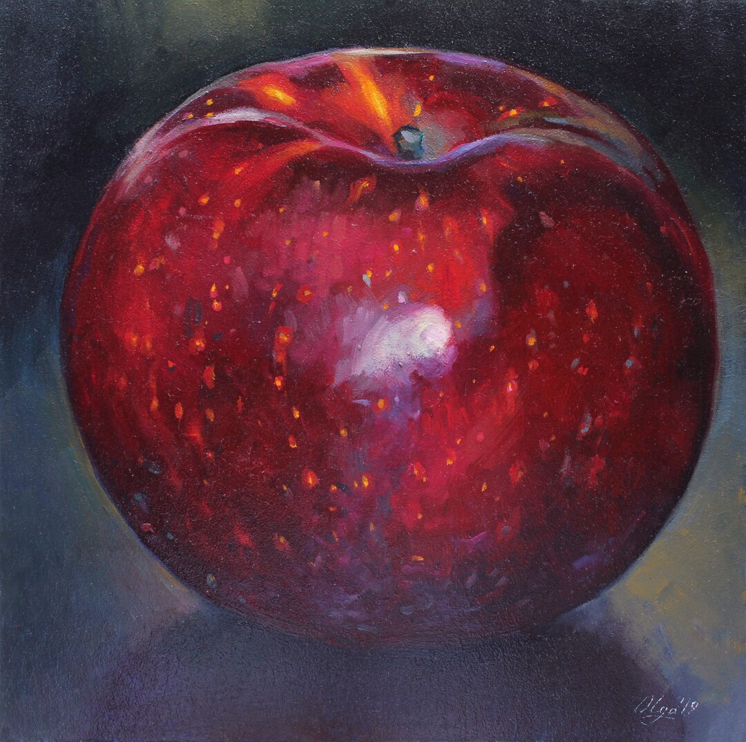 Red Jonaprince Apple - Etsy