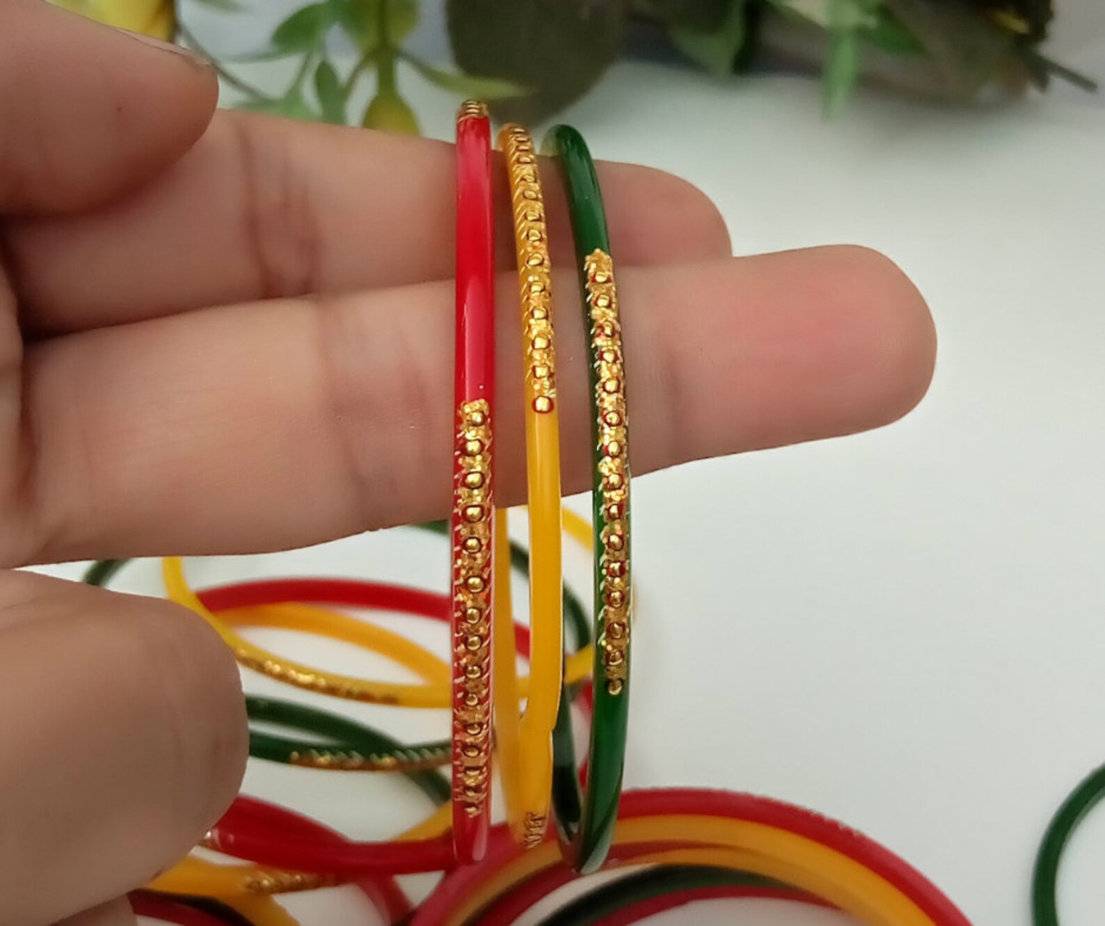 Indian Glass Bangles Bracelets For Women/Girls Multi Color | Etsy