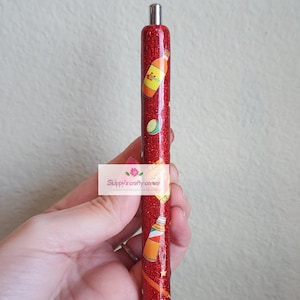 Personalized Mexican Snacks Glitter Pen| Summer Pen| Nurse Pen| Glitter ...