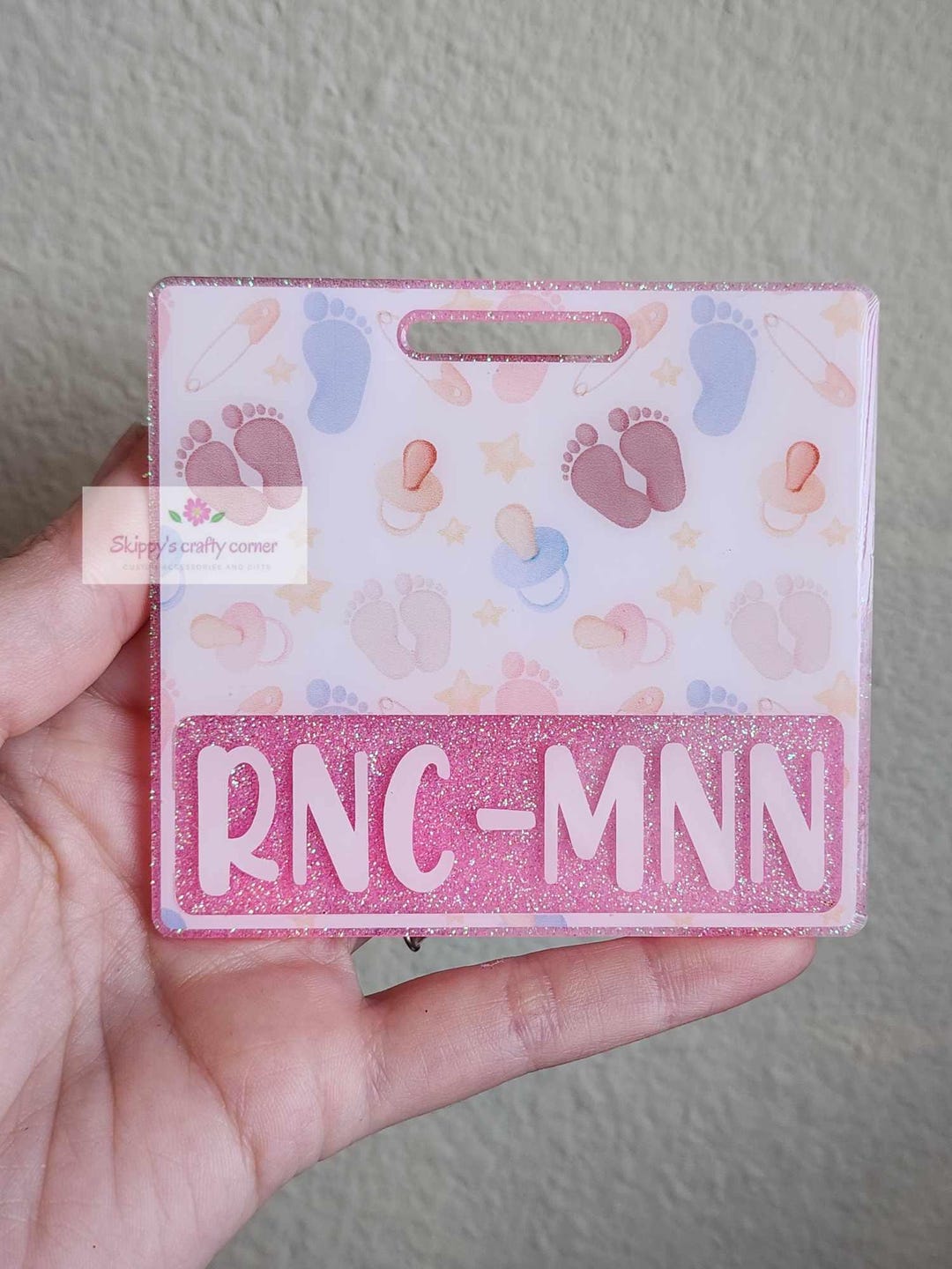 Baby Feet Badge Buddy| Labor and Delivery Badge Buddy| Badge Buddy ...