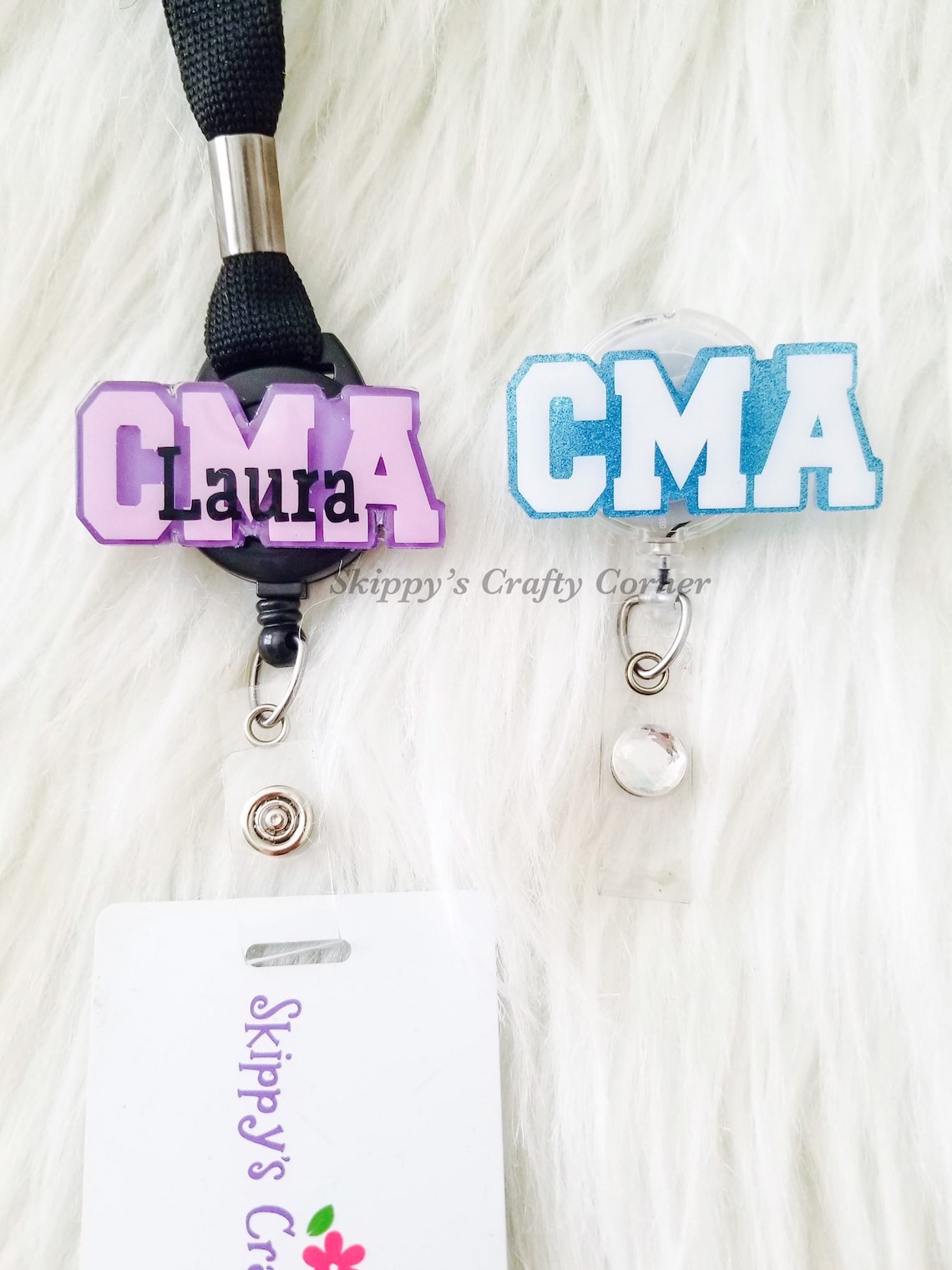 CMA Badge reel CMA Badge holder Badge Reel Medical Badge | Etsy