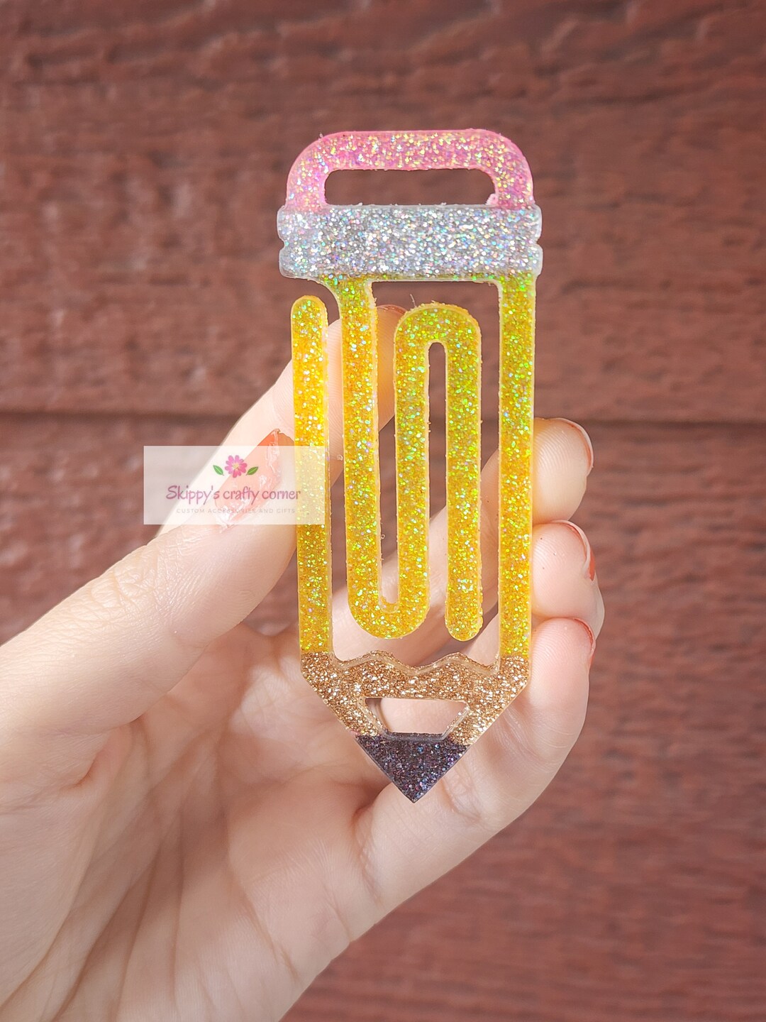 Pencil Bookmark| Teacher Bookmark| Teacher Gift| Back to School ...