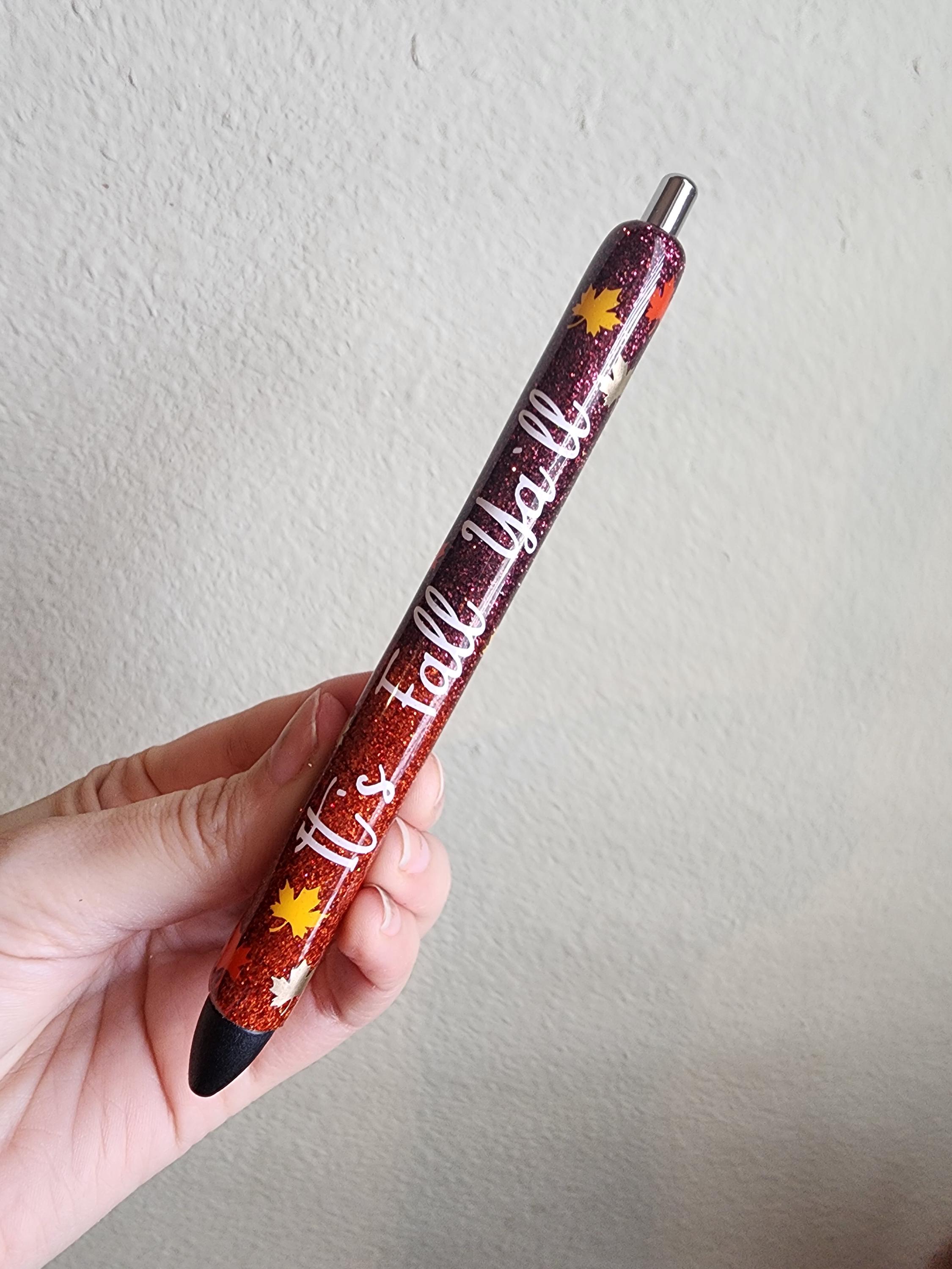 It's Fall Yall Glitter Pen| Fall Pen| Personalized Pen| Glitter Pen ...