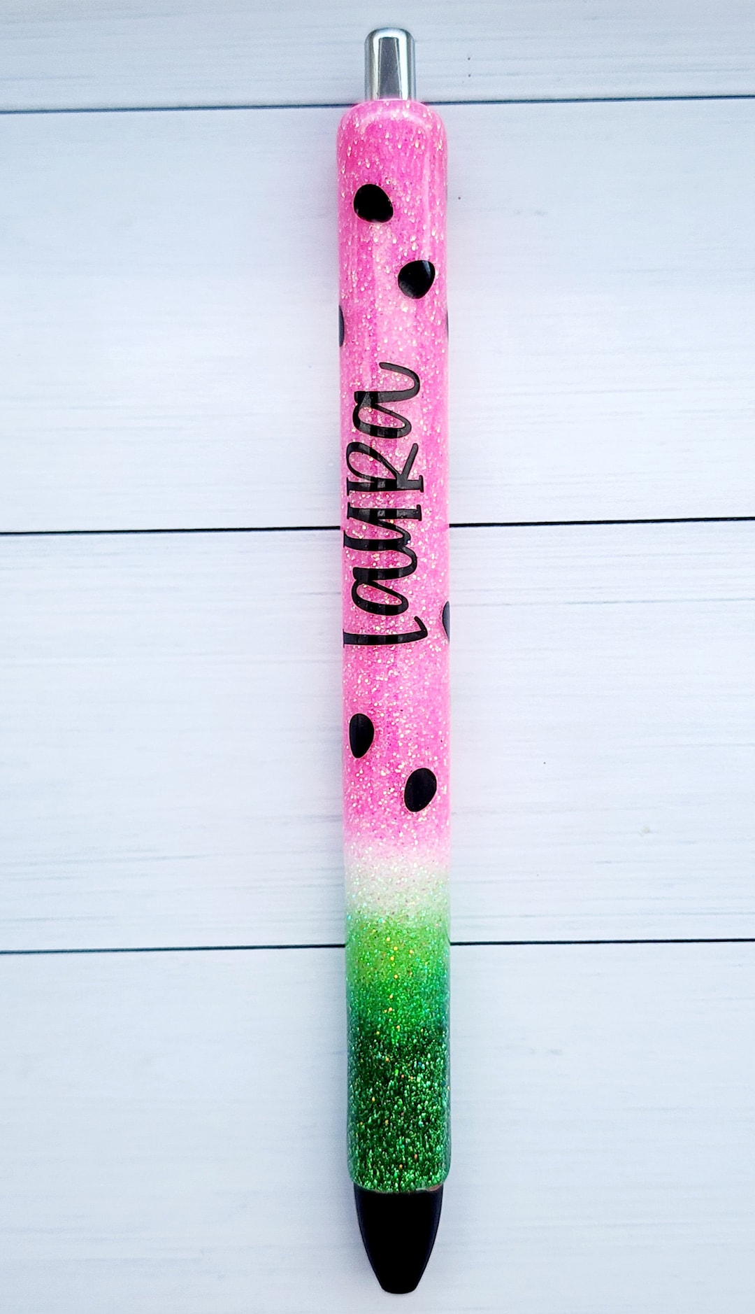 Watermelon Pen| Watermelon Glitter Pen| Personalized Pen| Glitter Pen ...