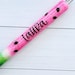 Watermelon Pen| Watermelon Glitter Pen| Personalized Pen| Glitter Pen ...