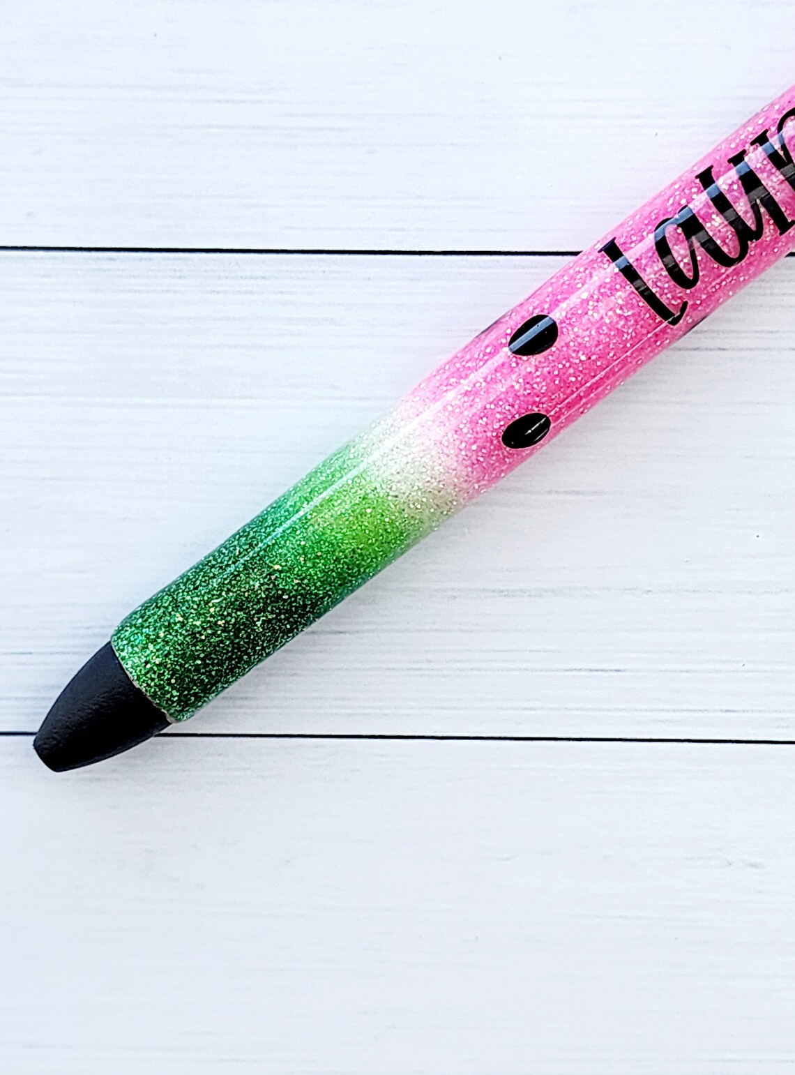 Watermelon Pen| Watermelon Glitter Pen| Personalized Pen| Glitter Pen ...