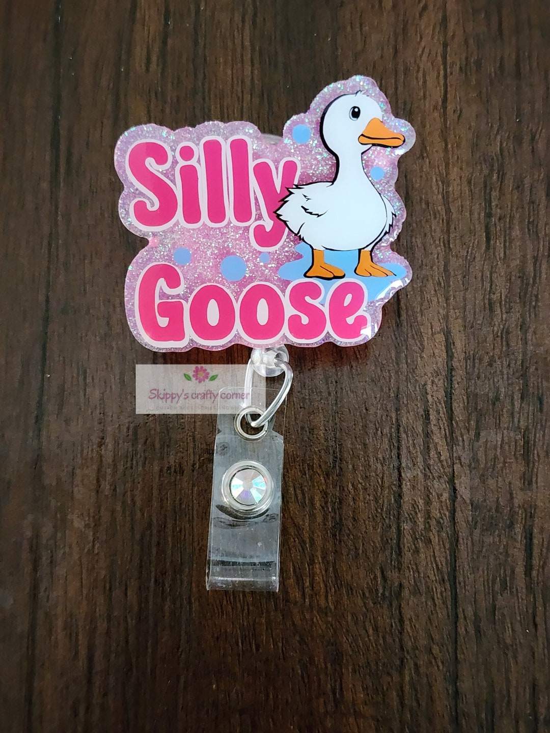Silly Goose Badge Reel| Badge Holder| Badge Clip| Medical Badge ...