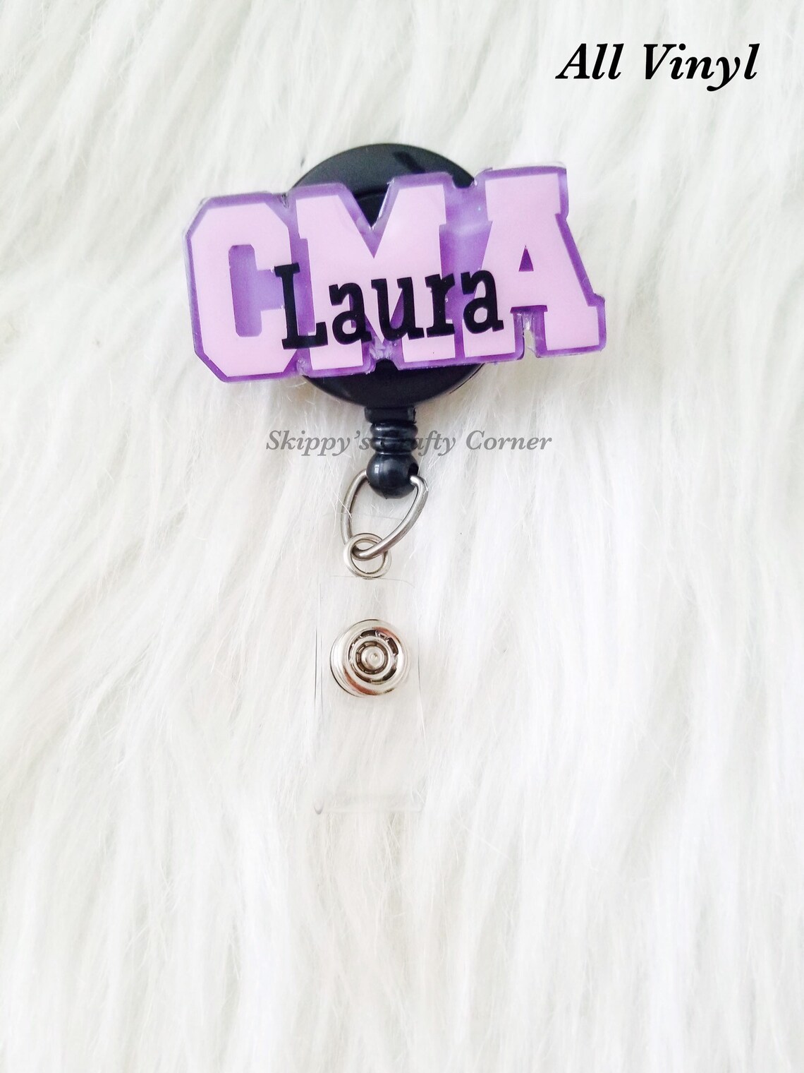 CMA Badge reel CMA Badge holder Badge Reel Medical Badge | Etsy