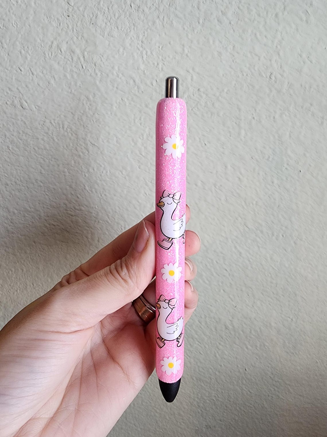 Sassy Goose Glitter Pen| Glitter Pen| Goose Pen| Personalized Glitter ...