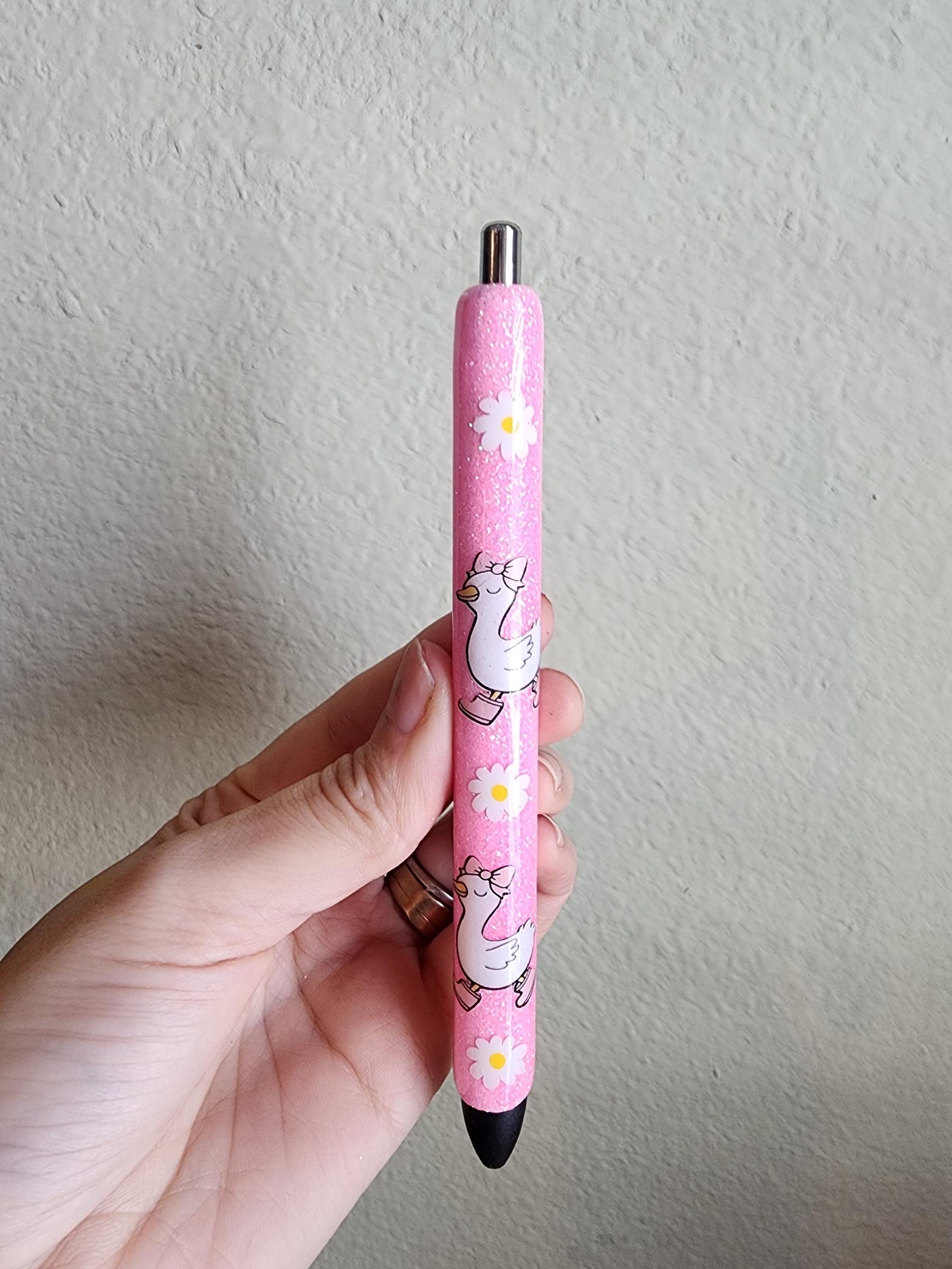 Sassy Goose Glitter Pen| Glitter Pen| Goose Pen| Personalized Glitter ...