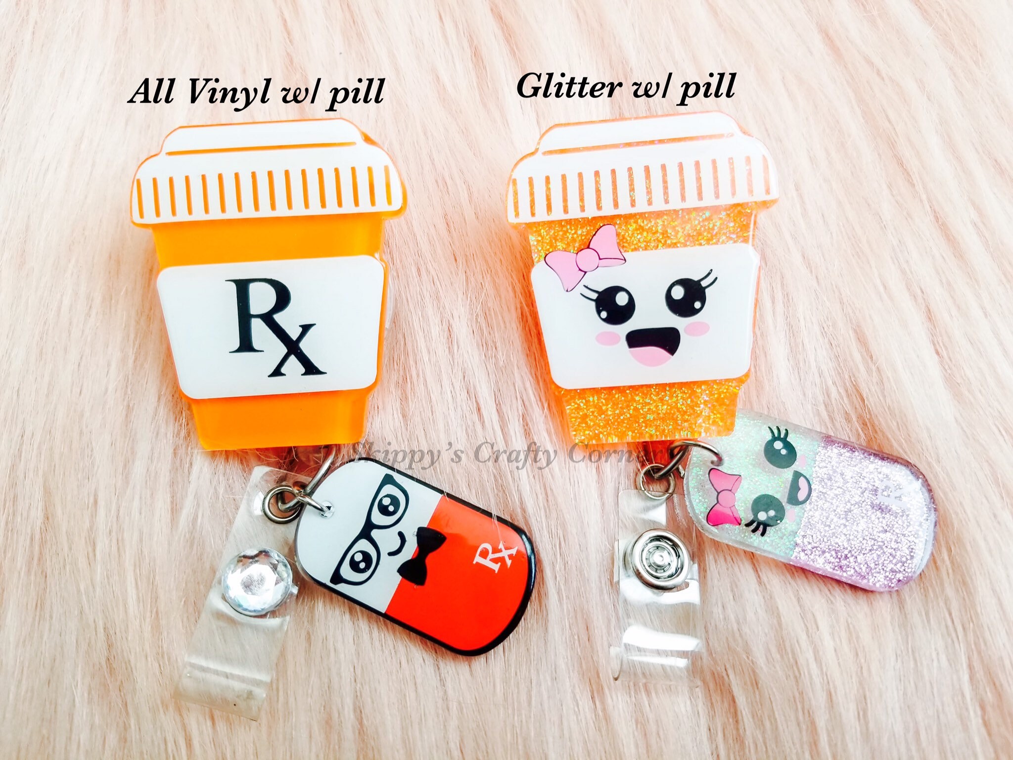 Pharmacy Badge Reel| Chill Pill Badge Reel| ID Holder| Nurse Badge ...