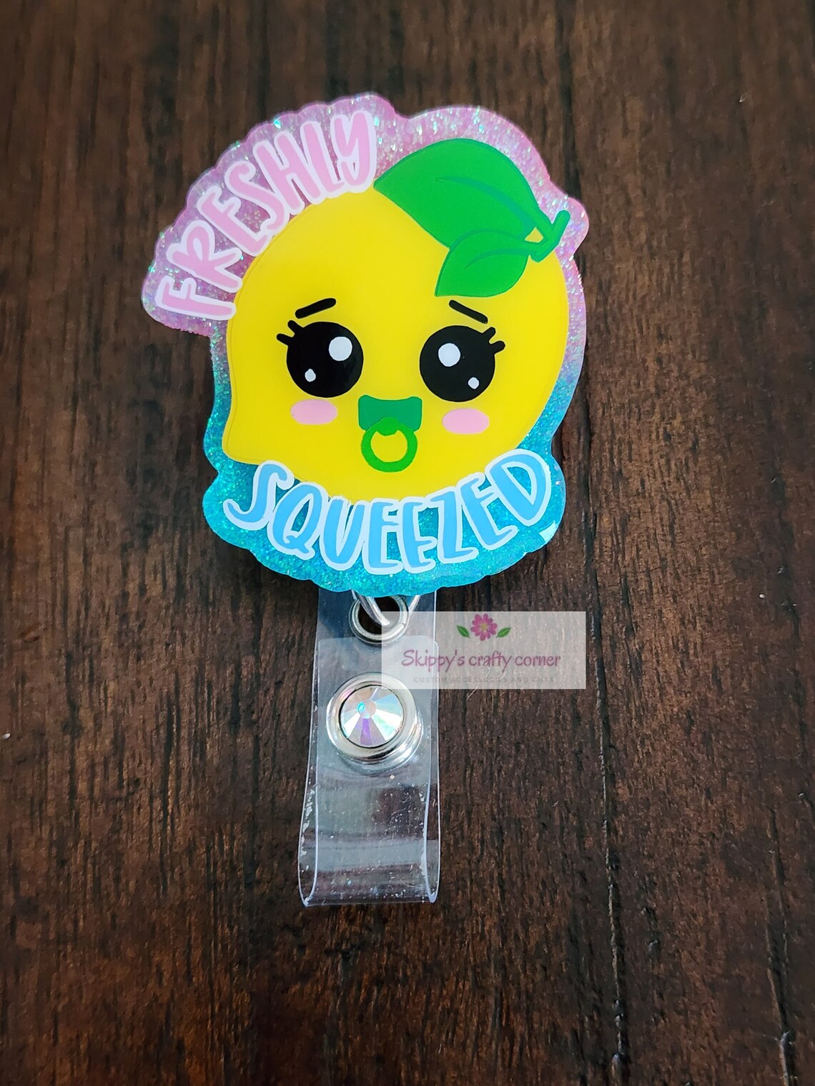 Freshly Squeezed Badge Reel| Nurse Badge Reel|l&d Badge Reel| Badge ...