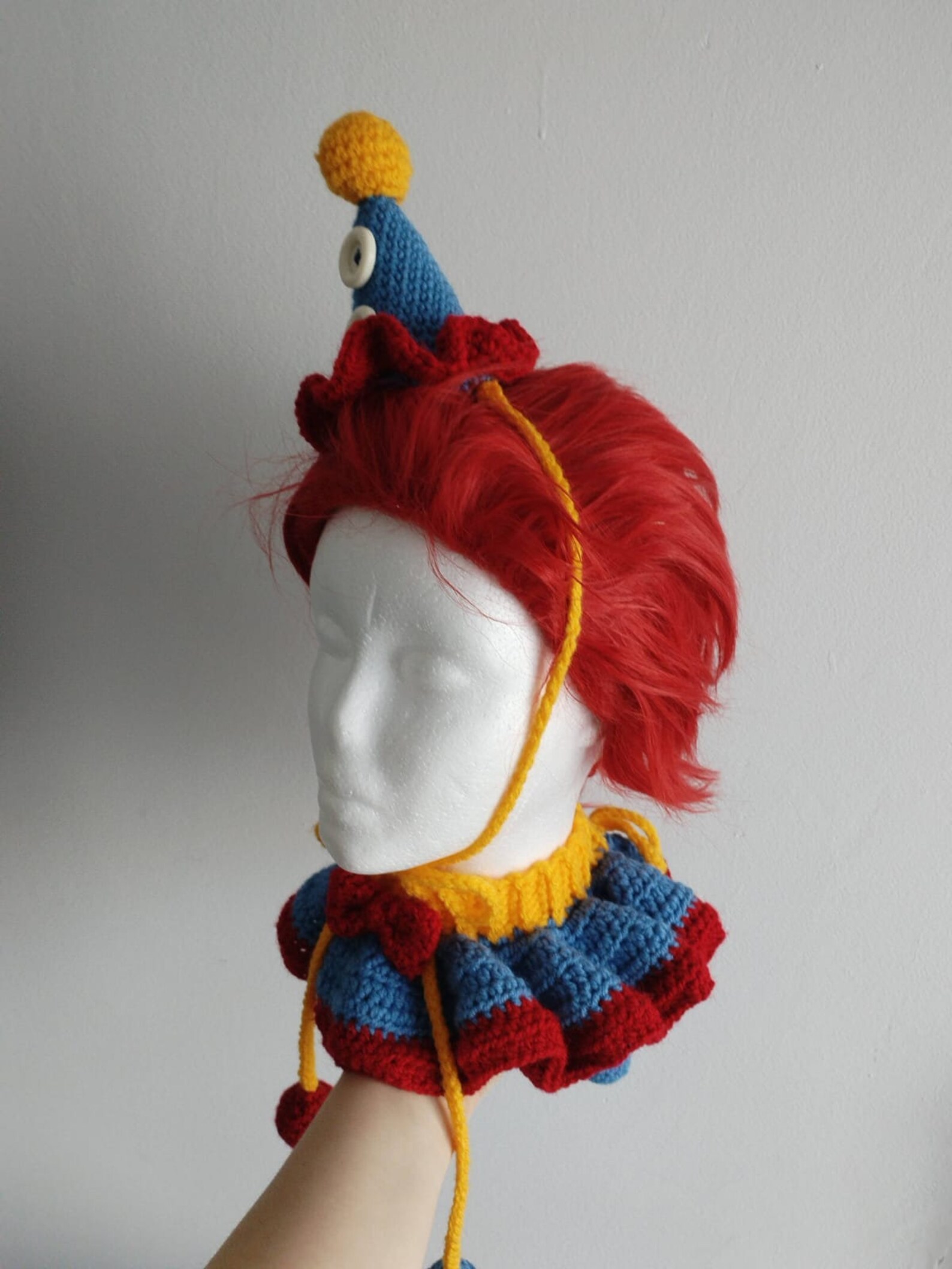 Crochet Funhouse Clown Set - Etsy