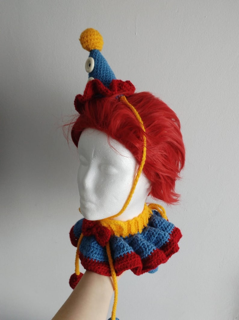 Crochet Funhouse Clown Set - Etsy