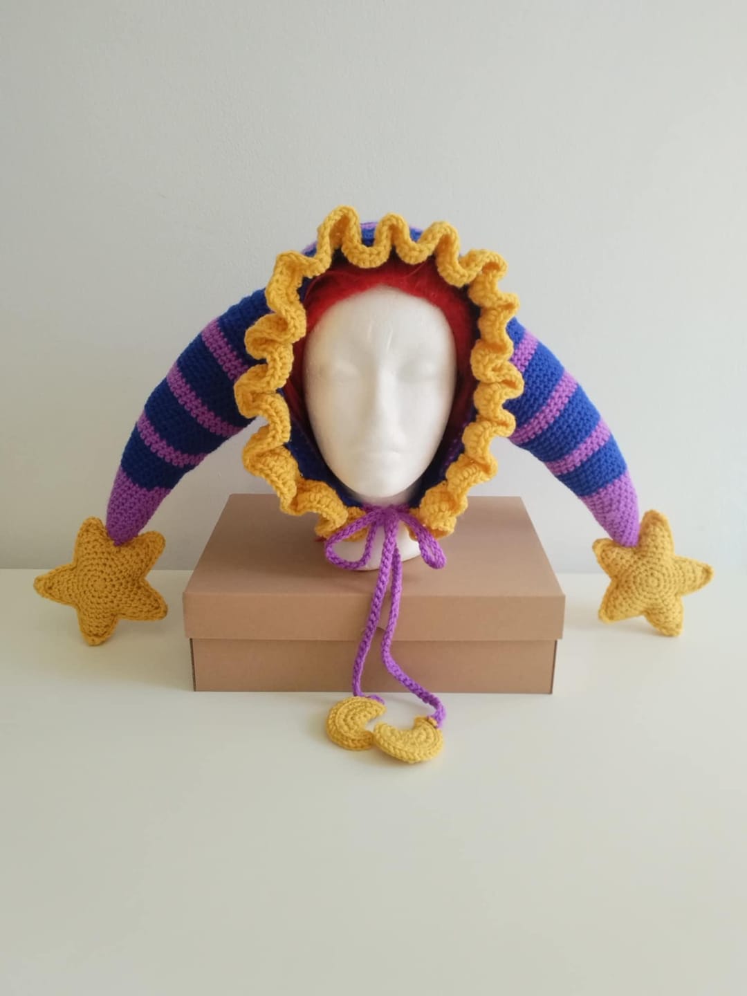 Crochet Milky Way Jester Hat - Etsy