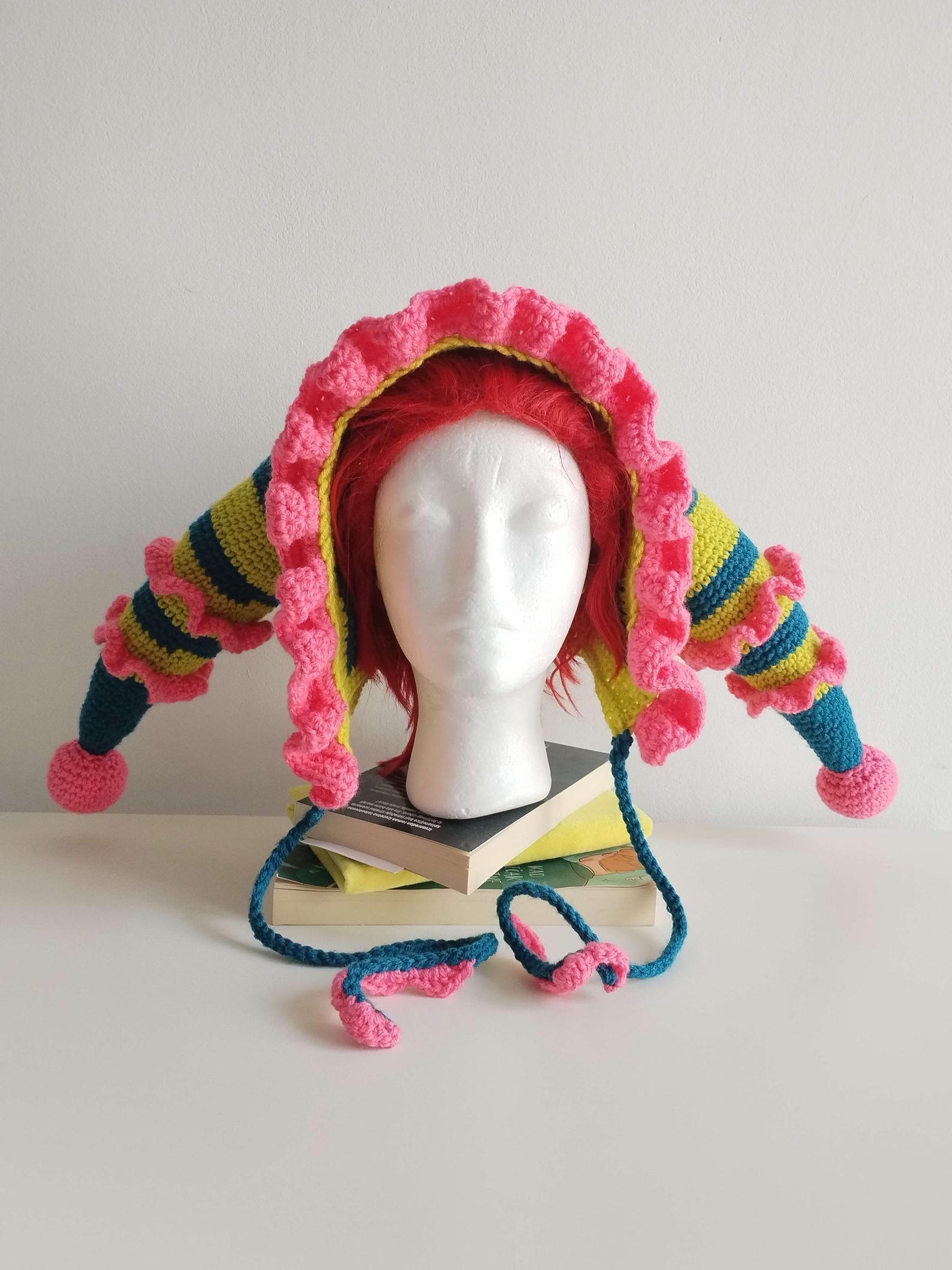Crochet Fruit Punch Jester Set - Etsy