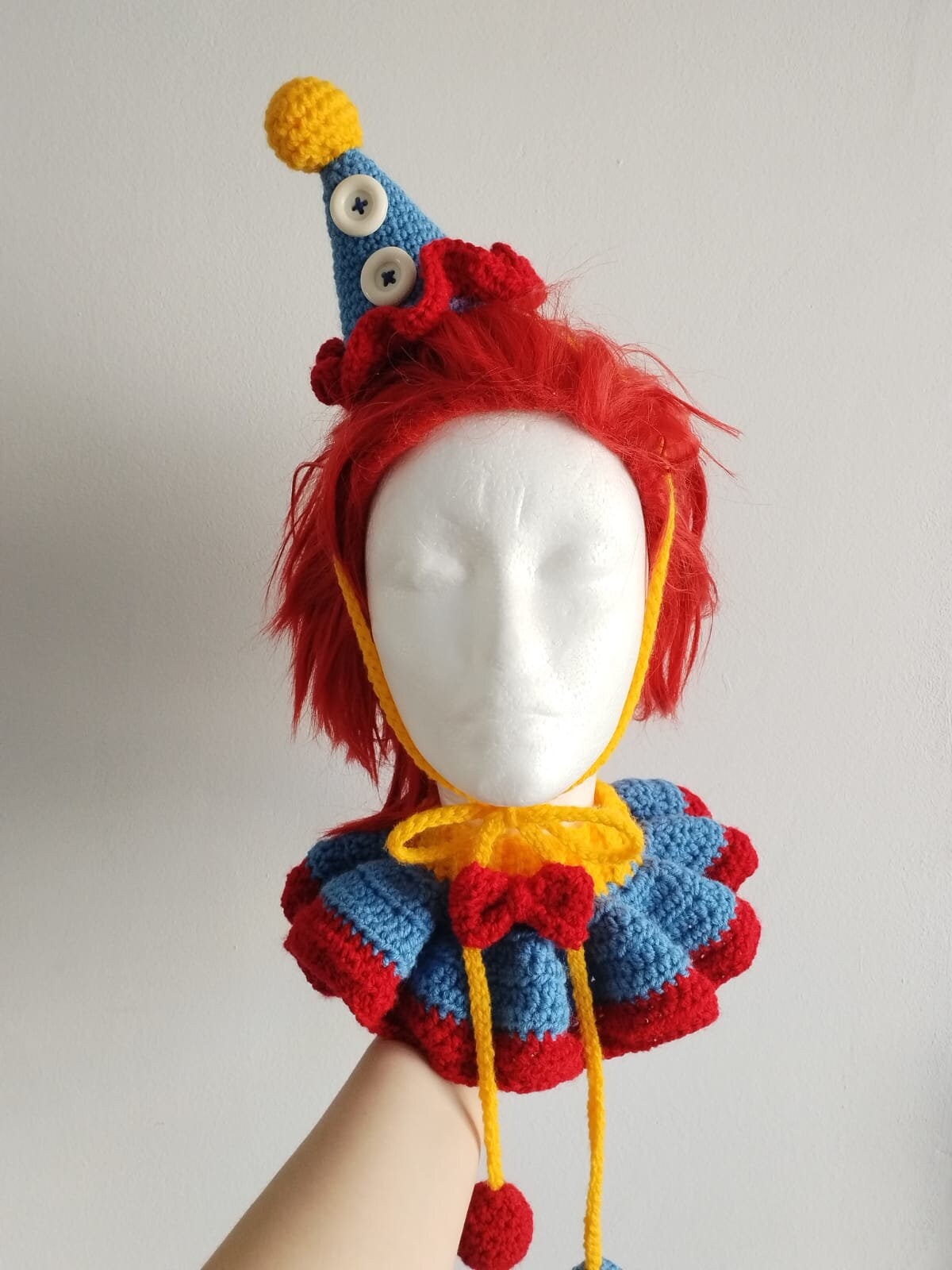 Crochet Funhouse Clown Set - Etsy