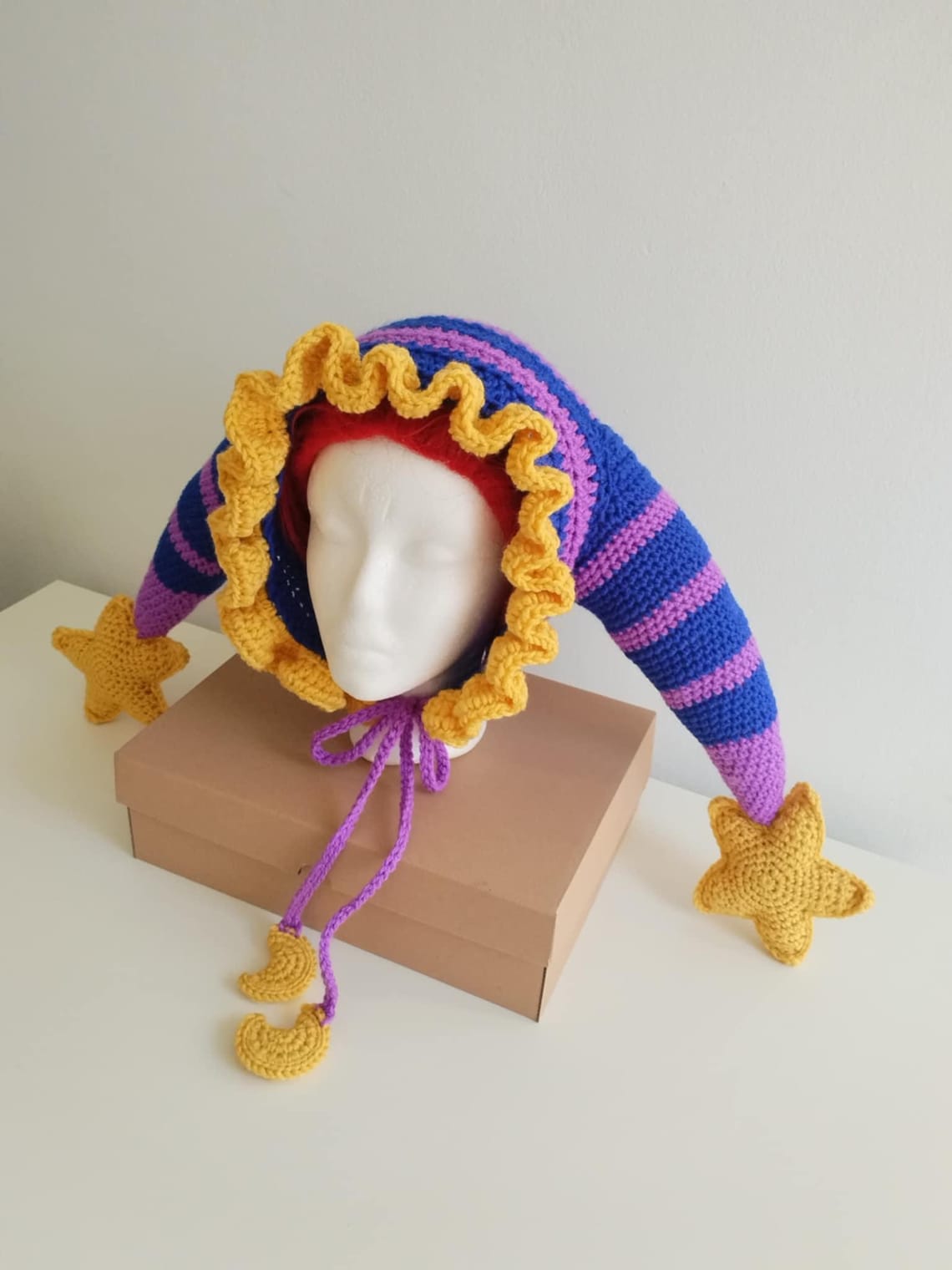 Crochet Milky Way Jester Hat - Etsy
