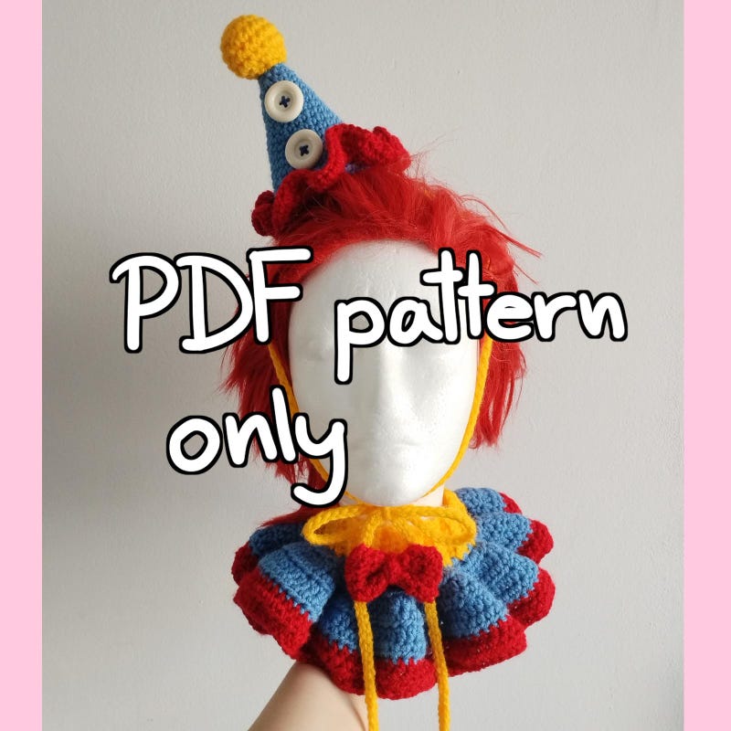 Art the Clown Crochet Hat - Etsy