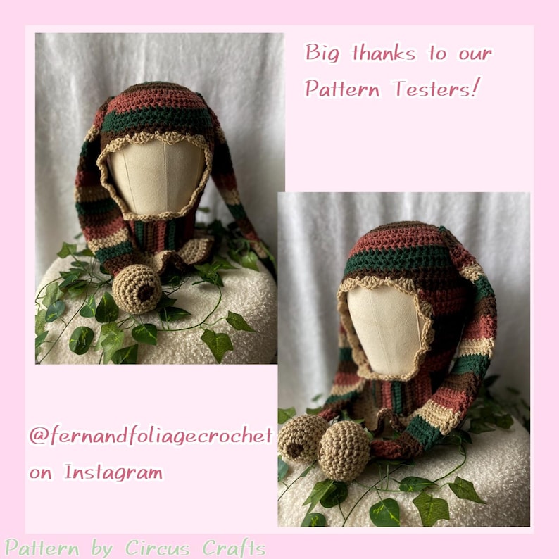 Crochet Jester Balaclava PDF Pattern - Etsy