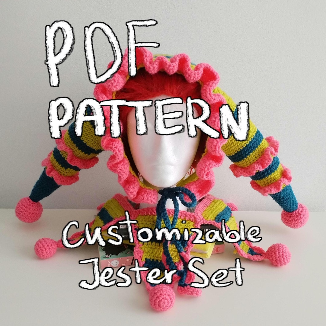 Crochet Jester Set PDF Pattern - Etsy