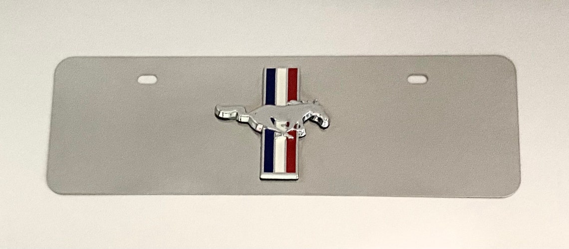 Mustang 3D Chrome Finish Logo Stainless MINI or Aluminum - Etsy