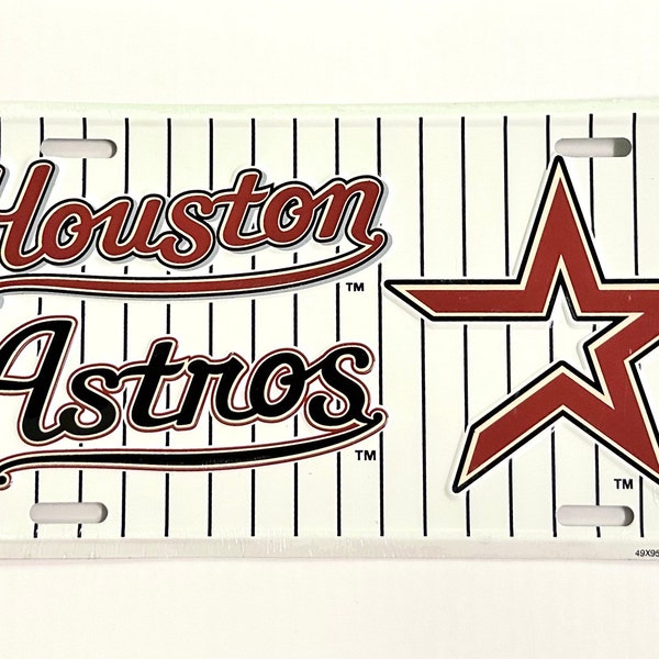 Astros License Plate - Etsy