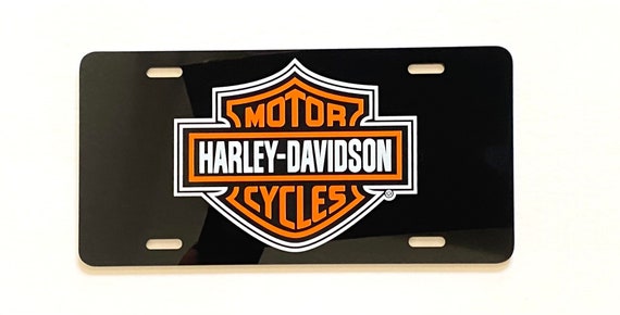 Harley davidson Metal License Plate Frame Accent Bar Aluminums Licenseplate Universal Size Fits Car Truck Van or SUV Etsy Canada