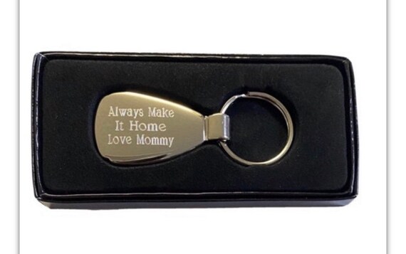 Personalized Metal Keychain Mustang Keychain Car Logo Name Extra For Engraving on back side of the K Ch Please Pick The Correct Finish Etsy