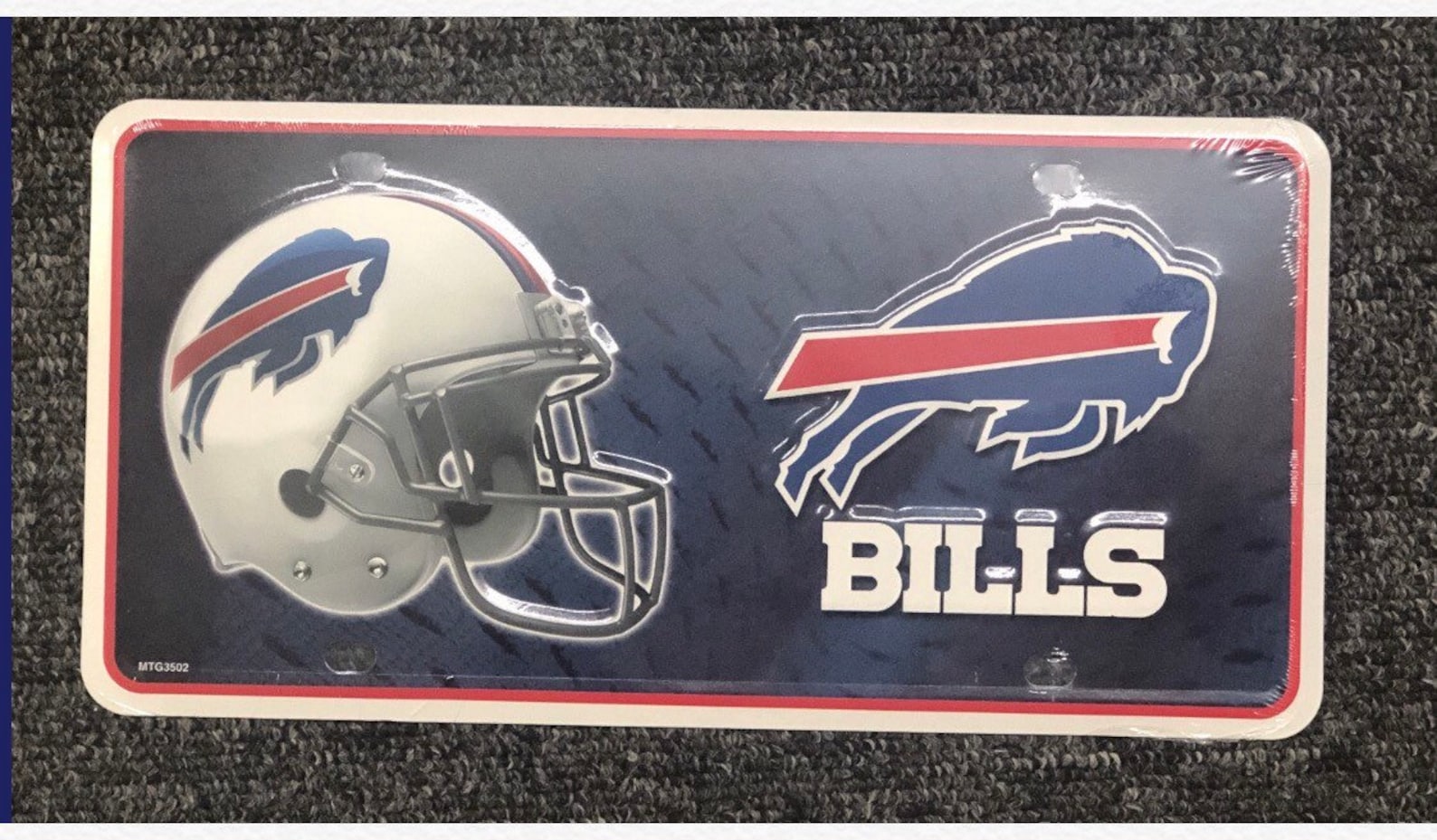 Buffalo Bills Metal Aluminum License Plate - Etsy