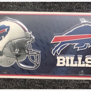 Buffalo Bills Metal Aluminum License Plate - Etsy