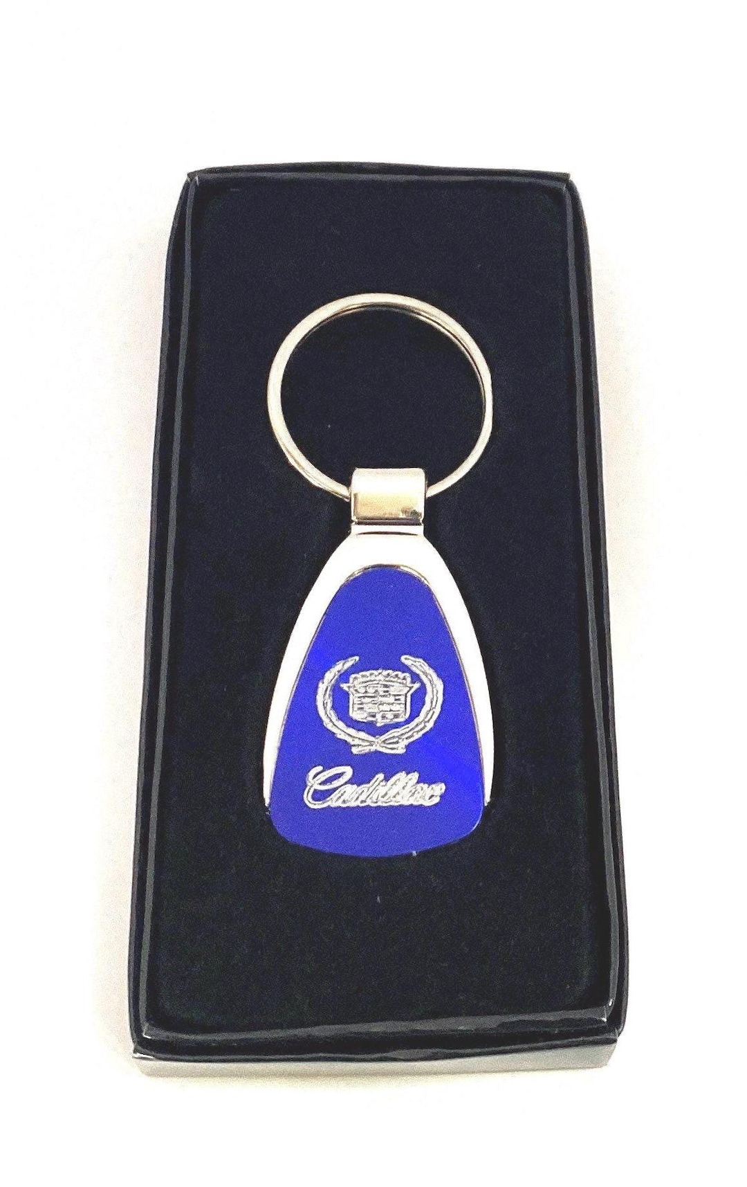 Personalized Metal Keychain,cadillac Car Logo,name(*extra for Engraving ...
