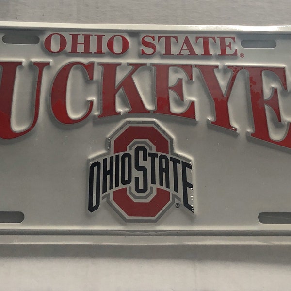 Ohio State Buckeye License Plate Frame - Etsy
