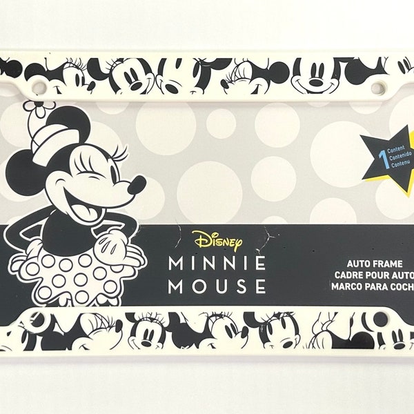 Minnie License Plate - Etsy