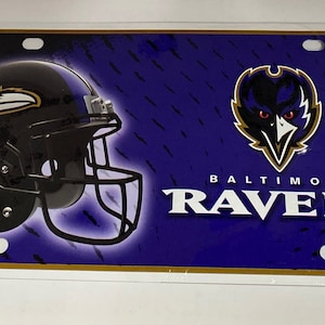 Ravens Metal Aluminum License Plate - Etsy