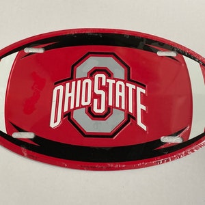 Ohio State Buckeyes Football Team Metal Aluminum Embossed | Etsy
